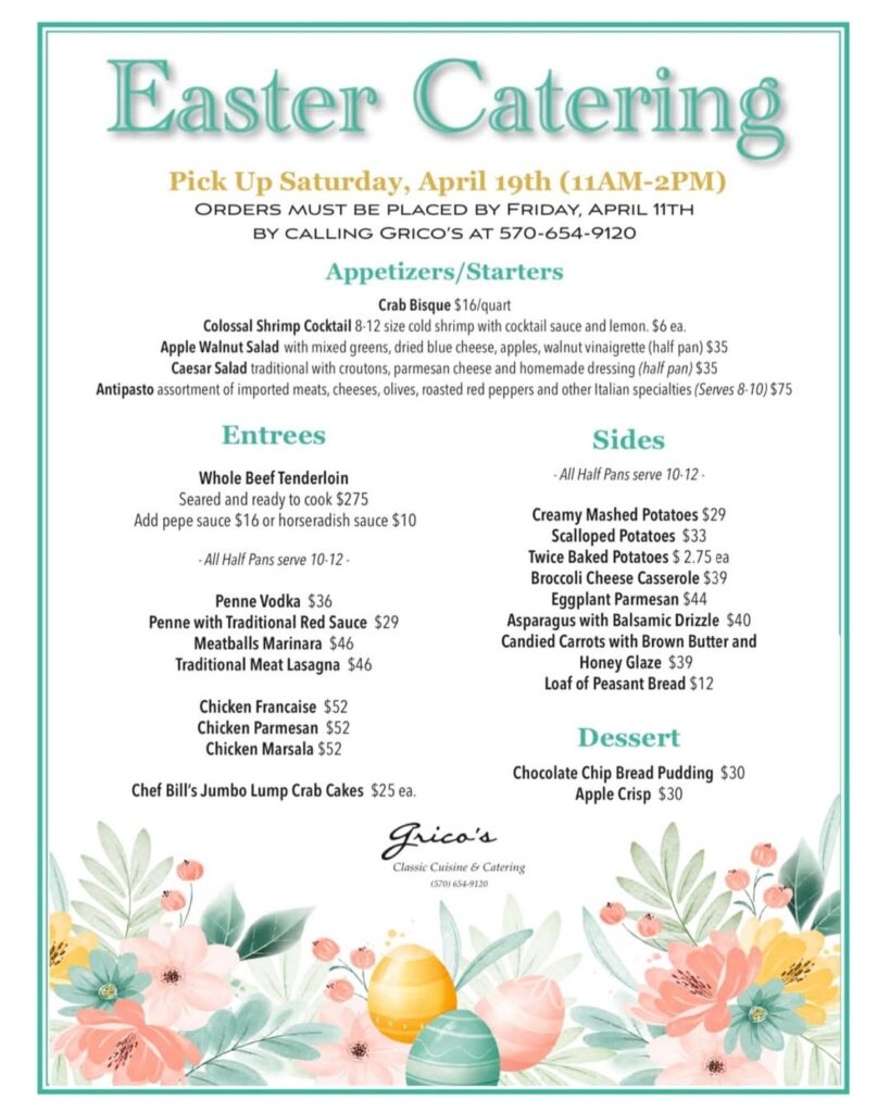 Best Bar & Restaurant Exeter | Grico's Classic Cuisine & Catering